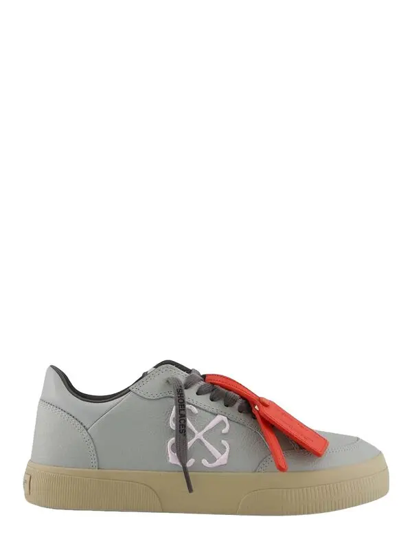 Off-White Low Vulcanized Sneakers - Light Grey
