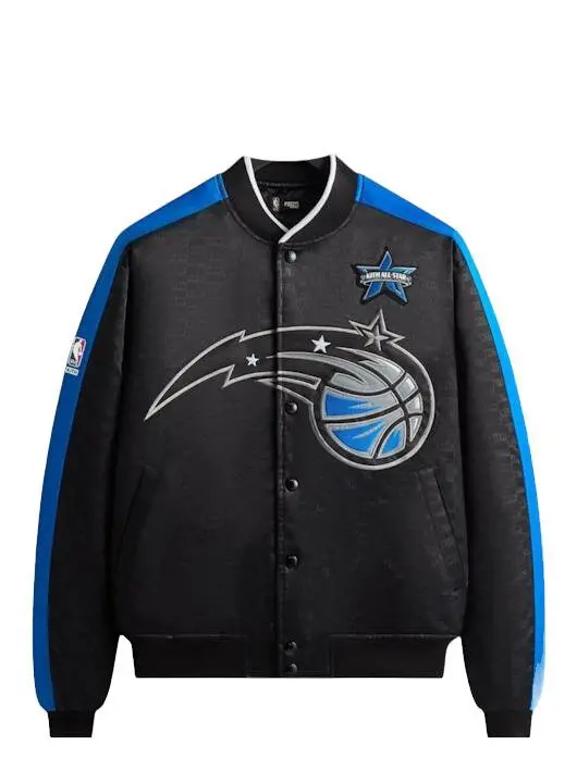 Kith Nba Allstar Orlando Magic Bomber Jacket - Black