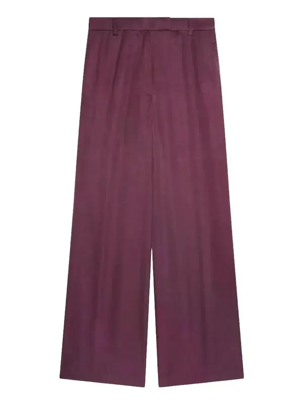 Dries Van Noten Wide-leg Trousers - Purple