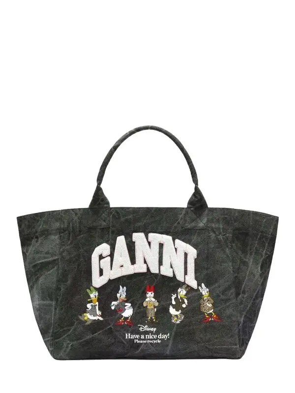 GANNI X Disney Graphic Tote Bag - Grey