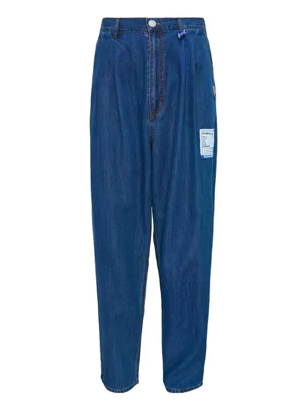 Mihara Yasuhiro Wide Tapered Trousers - Blue
