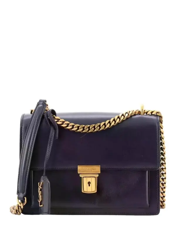 Saint Laurent High School Satchel Small - Blue