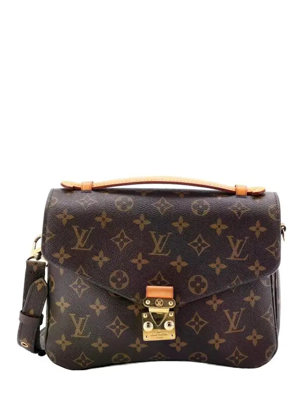 LOUIS VUITTON Pochette Metis Monogram Canvas Crossbody Bag - Brown