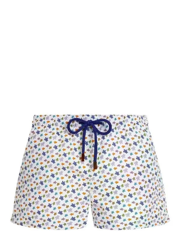 Vilebrequin Printed Swim Shorts - White
