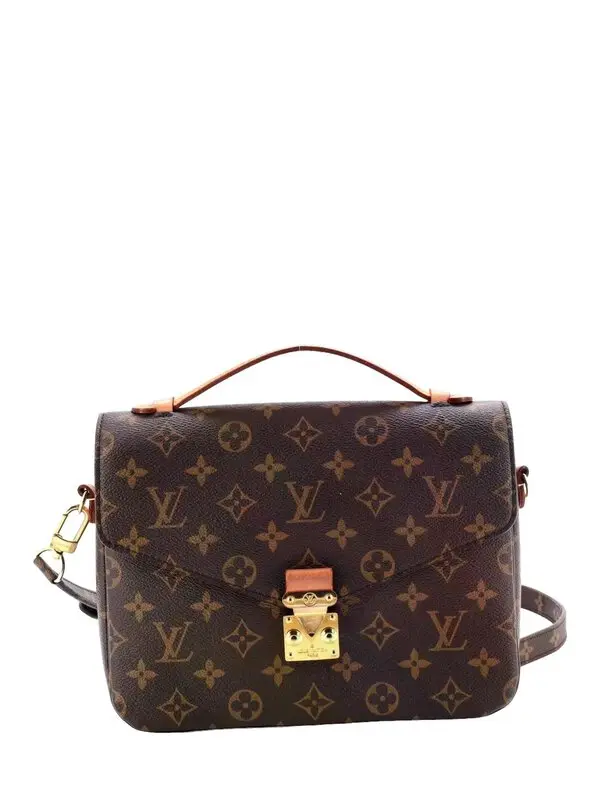 LOUIS VUITTON Pochette Metis Monogram Canvas Crossbody Bag - Brown