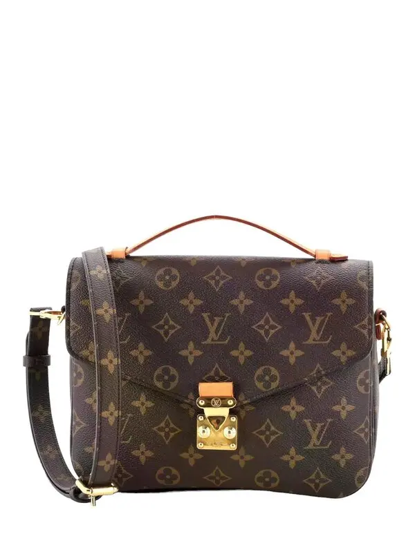 LOUIS VUITTON Pochette Metis Monogram Canvas - Brown