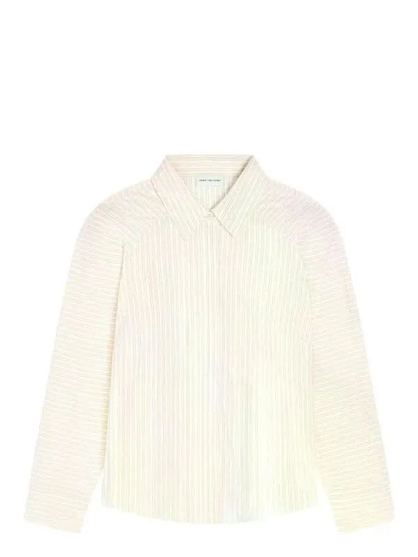 Dries Van Noten Striped Shirt - Pink