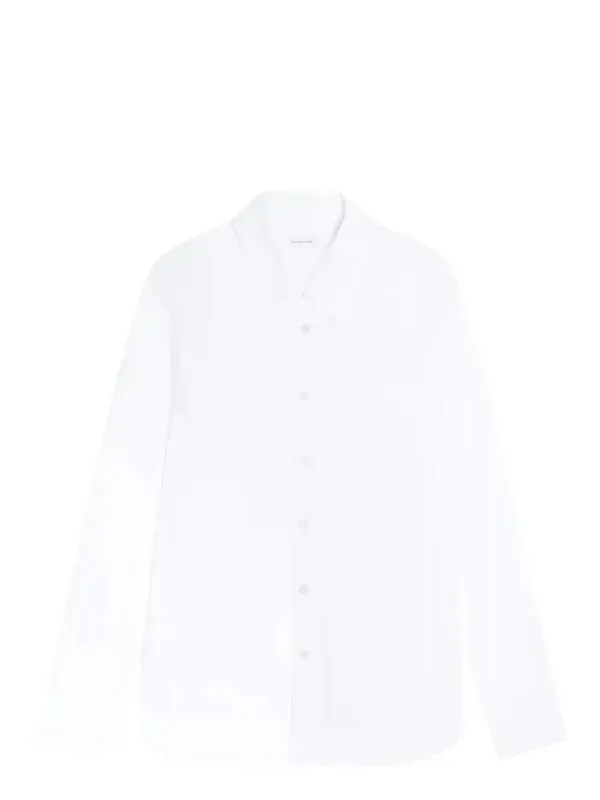 Dries Van Noten Loose Cotton Shirt - White
