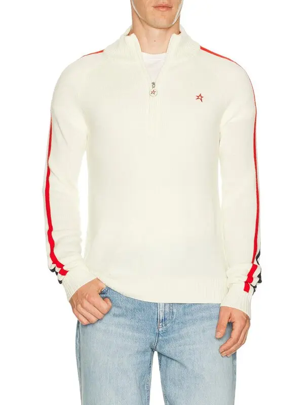 Perfect Moment Adler Crew Neck Sweater - Snow White