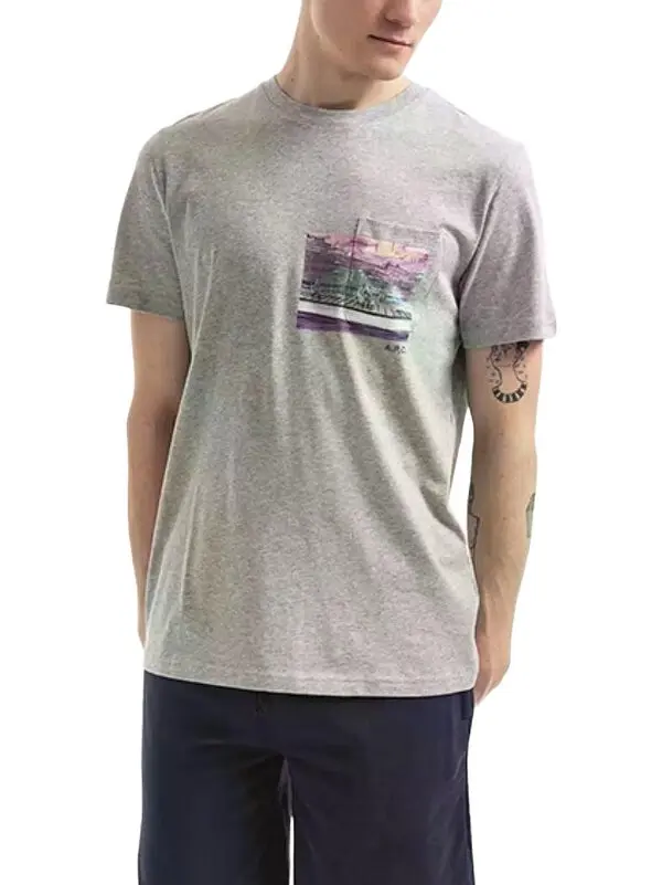 A.p.c. Crew-neck T-shirt - Grey