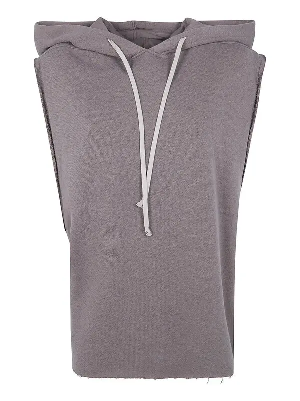 Rick Owens Hoodie Long Sleeves - Gray