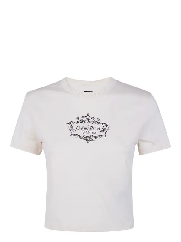 Amiri Chateau Crest T-shirt - White