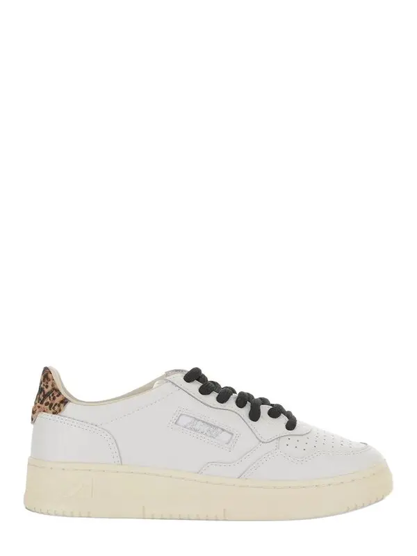 AUTRY Medalist Low Leather Sneakers - White
