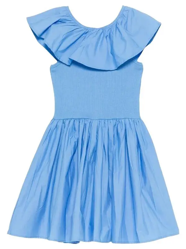 MOLO Christal Short Sleeve Dress - Blue