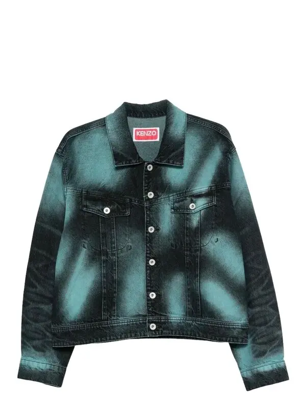 Kenzo Oversized Trucker Jacket - Blue