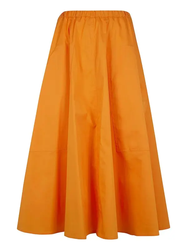 DRHOPE Midi Skirt - Yellow