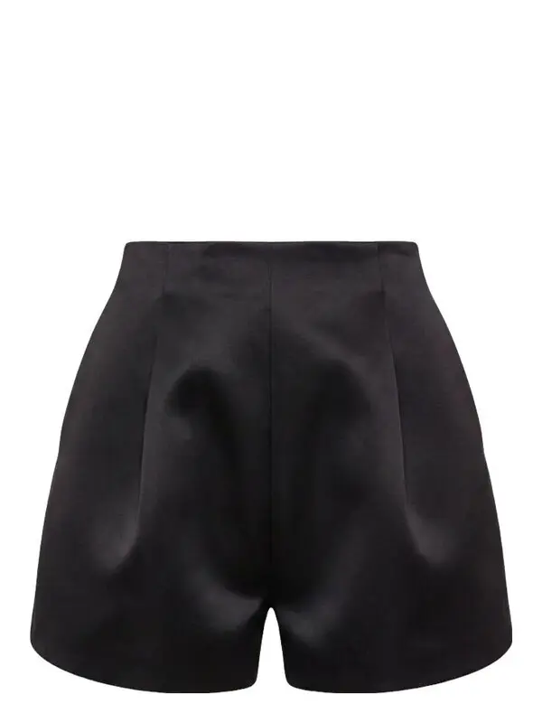 Ulla Johnson Isa Satin Shorts - Noir