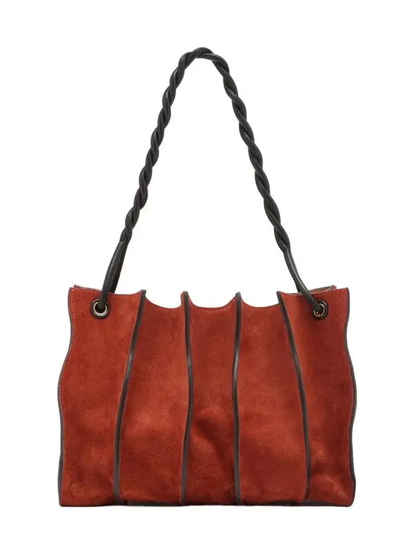 Ulla Johnson Adria Small Shoulder Bag - Rust