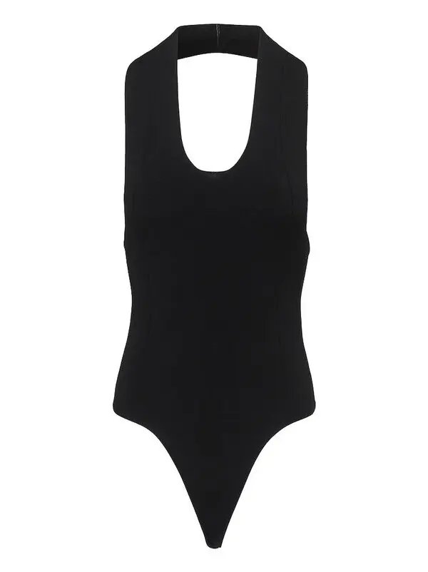 Khaite Halterneck Bodysuit - Black