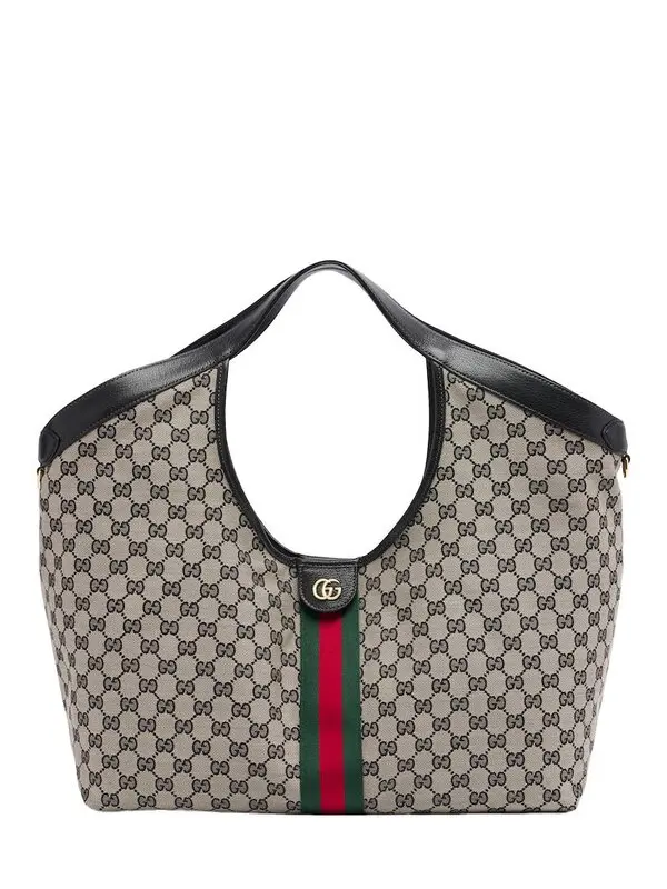 Gucci Large Gg Canvas Tote Bag - Multicoloured