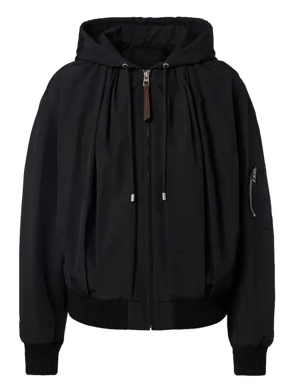 Loewe Technical Cotton-blend Jacket - Black