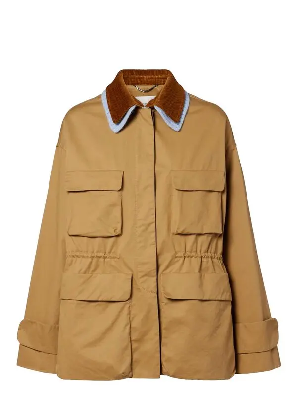 Dorothee Schumacher Cotton Field Jacket - Beige