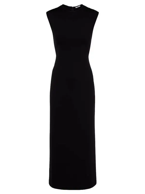 FFORME Jersey Midi Dress - Black