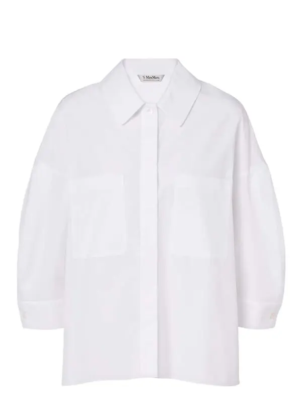 Max Mara Ancella Cotton Shirt - White