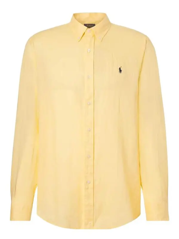 Polo Ralph Lauren Linen Shirt - Yellow