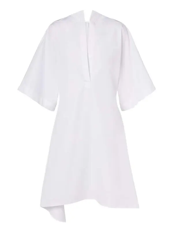 Jacquemus Moisson Cotton Poplin Top - White