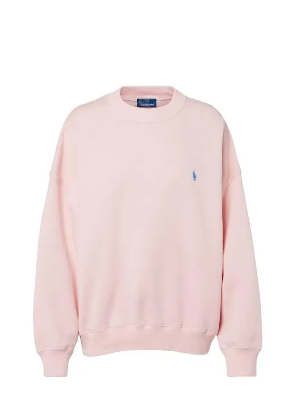 Polo Ralph Lauren Cotton-blend Fleece Sweatshirt - Pink
