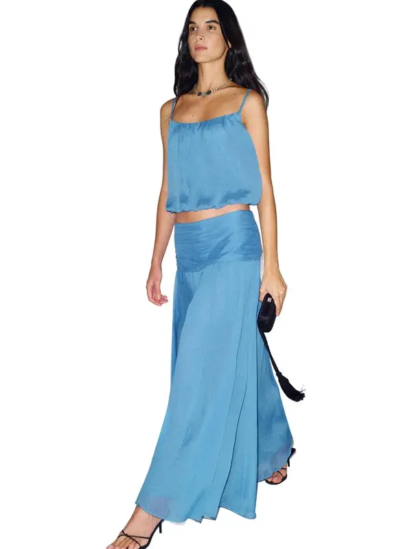 REFORMATION Astrid Two Piece Set - Blue