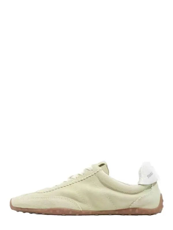 Bimba Y Lola Leather Lace-up Sneakers - Yellow