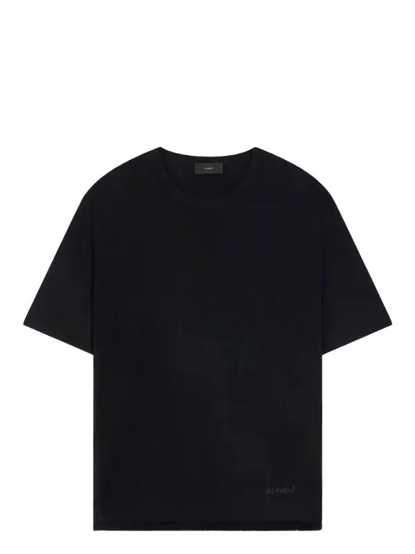 Alanui Fringed Embroidered T-shirt - Blue
