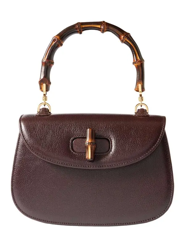 Gucci Bamboo 1947 Small Tote - Dark Brown