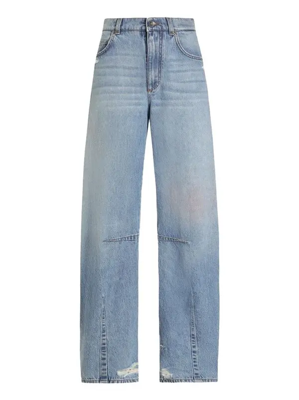 Dolce & Gabbana Denim Cotton Jeans - Sky Blue