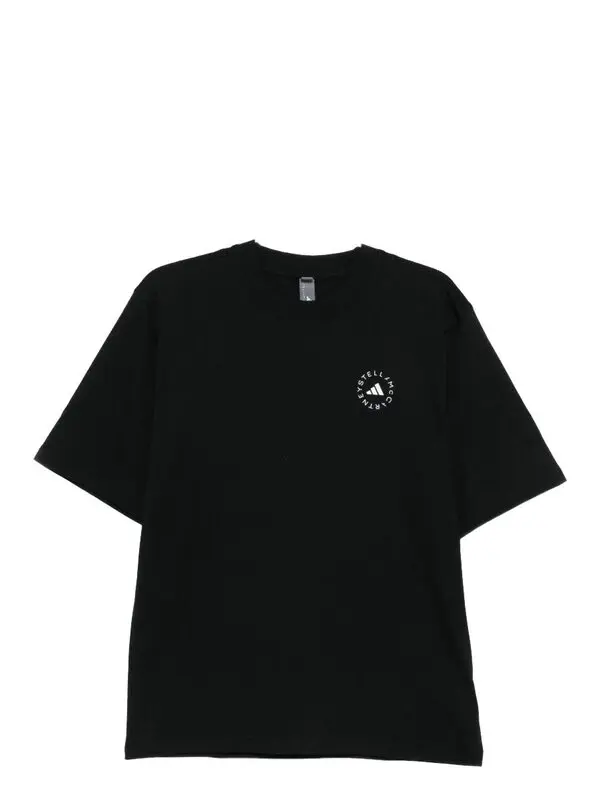Adidas By Stella McCartney Logo T-shirt - Black