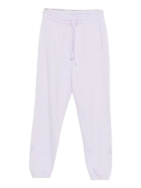 Adidas By Stella McCartney Cotton Sweatpants - Purple