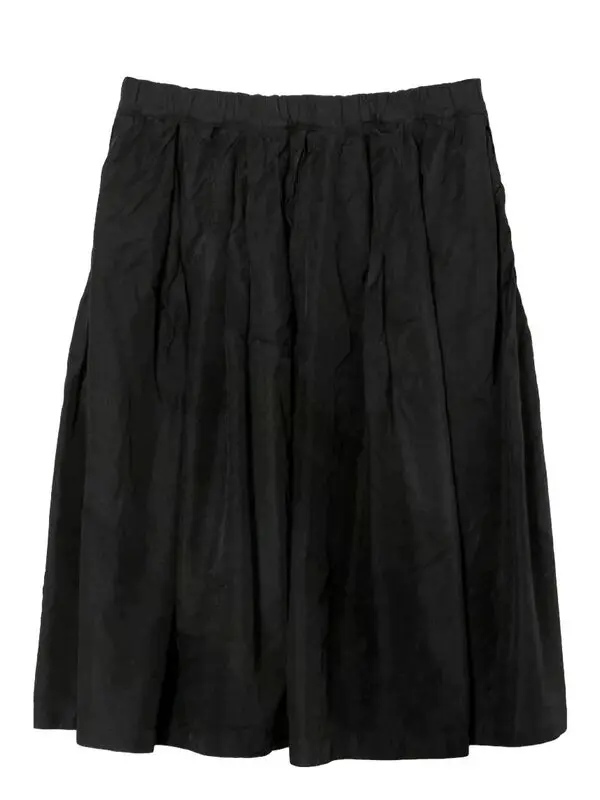 Comme Des Garçons Pleated Skirt - Black
