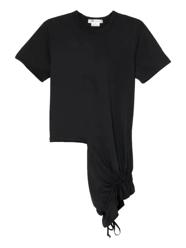 Comme Des Garçons Gathered T-shirt - Black