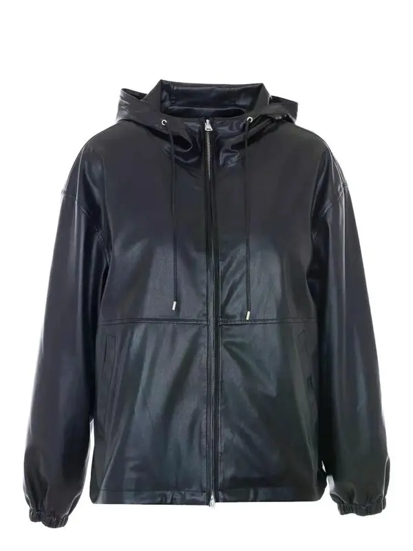 DUNST Hooded Zip Jacket - Black