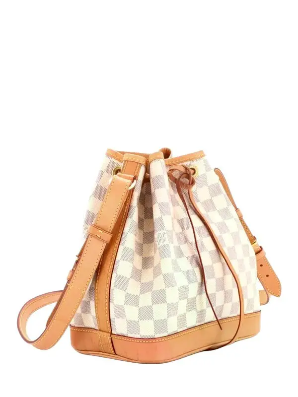 LOUIS VUITTON Noe Handbag Damier Bb Bucket Bag - White