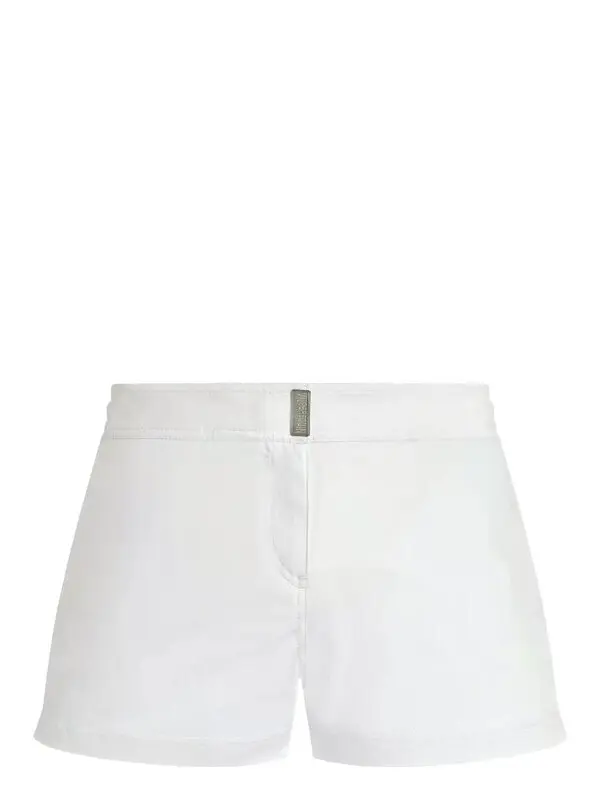 Vilebrequin Logo-detail Swim Shorts - White