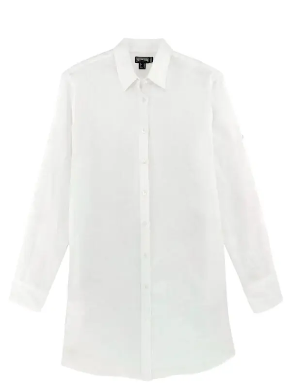 Vilebrequin Linen Shirt Dress - White
