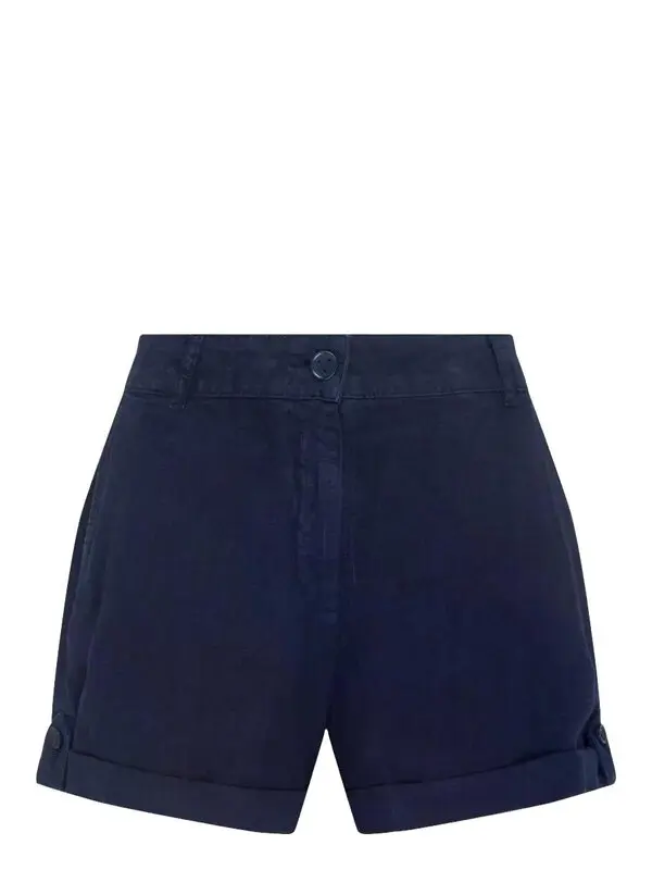 Vilebrequin Linen Bermuda Shorts - Blue