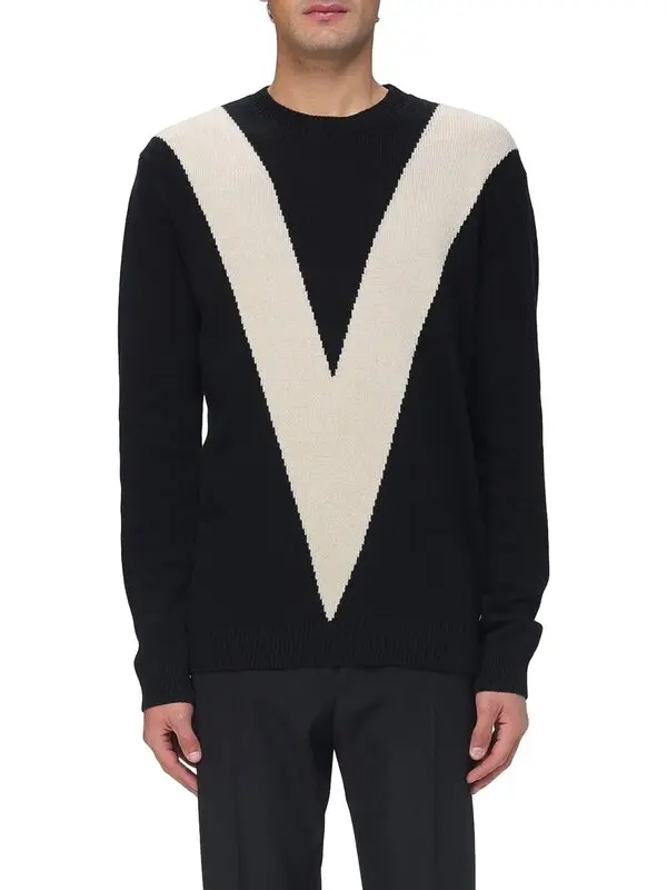 Valentino Garavani Crewneck Sweater - Black