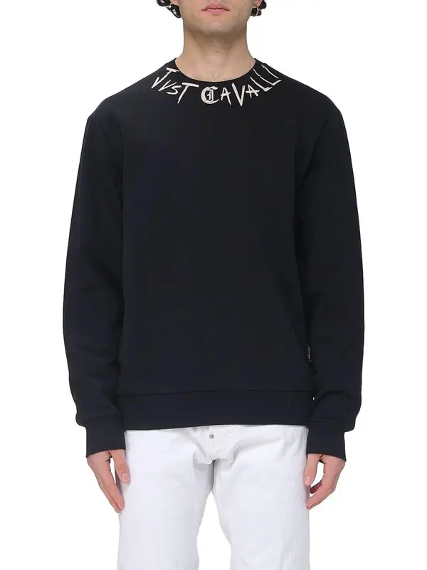 Just Cavalli Crewneck Sweatshirt - Black