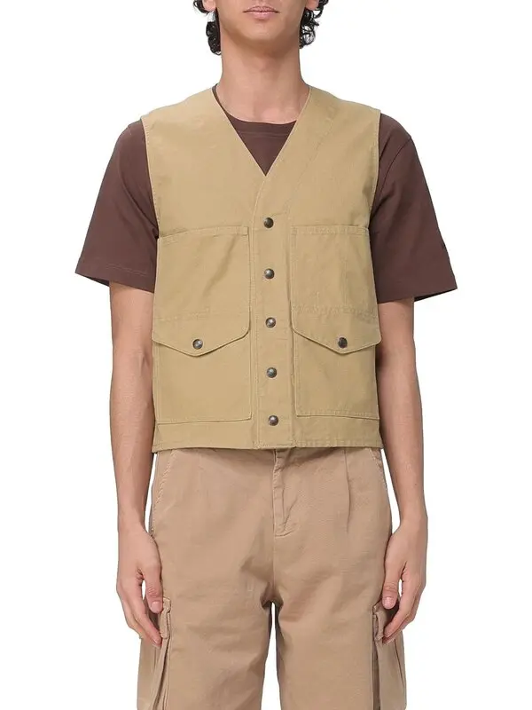 Filson Cotton Waistcoat - Beige