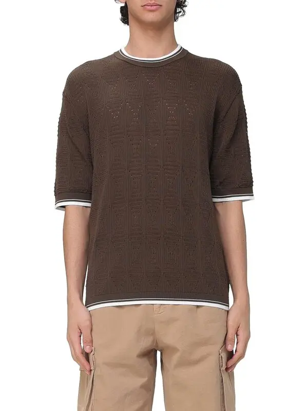 LANEUS T-shirt - Brown
