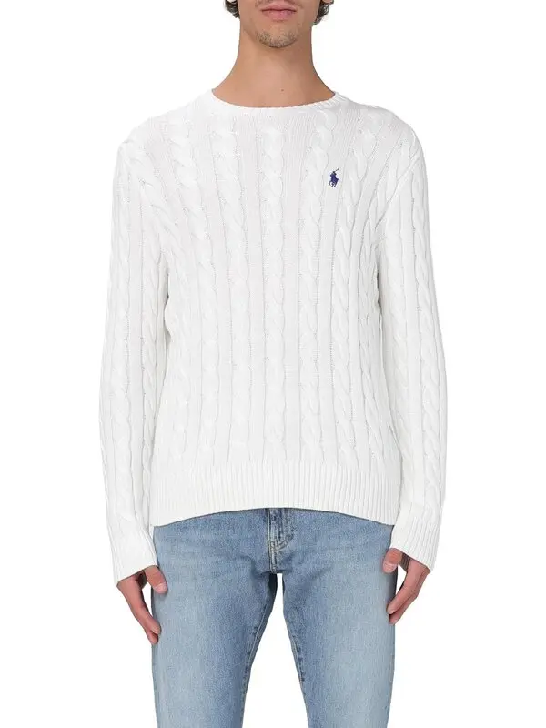 Polo Ralph Lauren Crew Neck Sweater - White